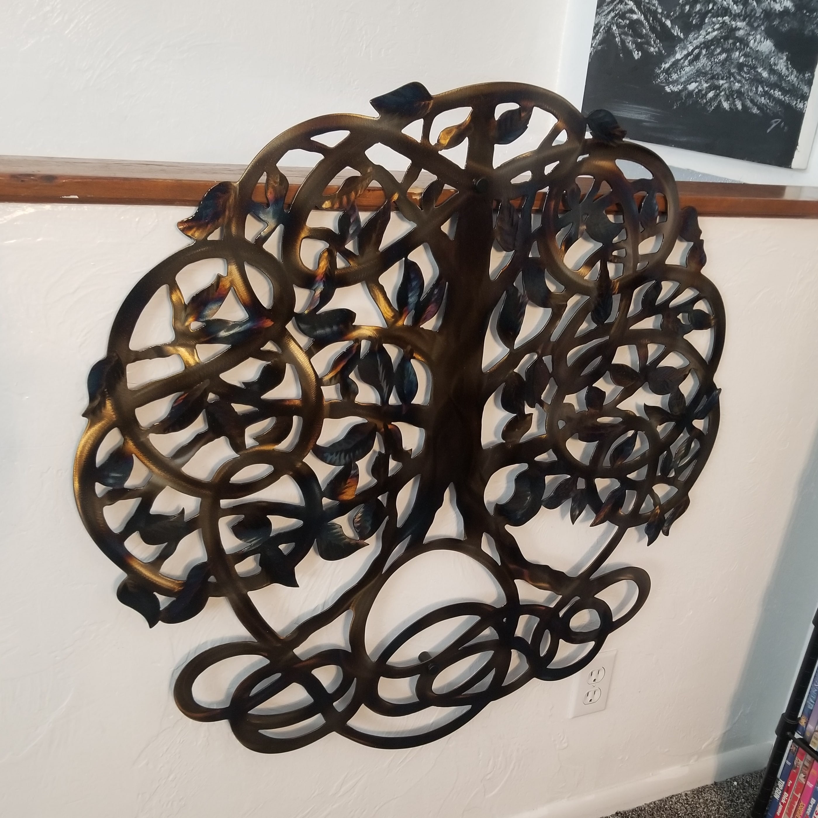 Unique Home Decor Metal Wall Decor Tree of Life ETSY Handmade - Etsy