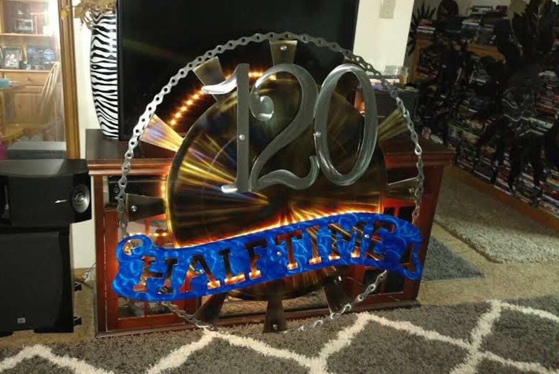 Metal sign plasma cut signs large handmade business logo | Etsy