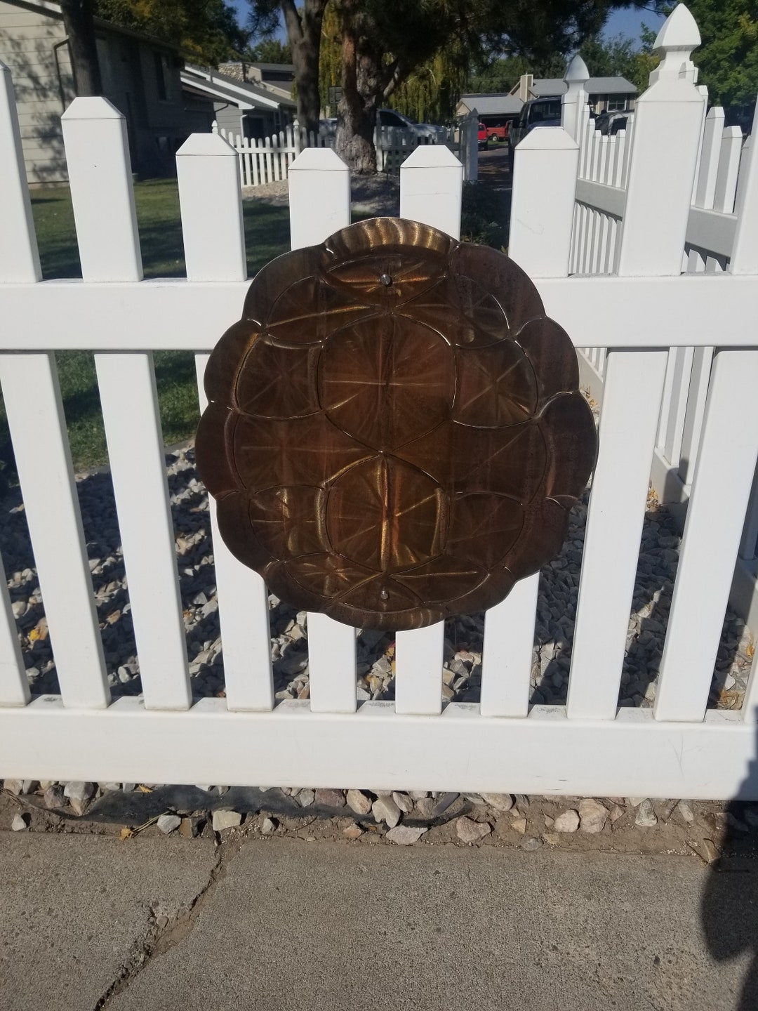 Rustic Wall Decor Sea Turtle Shell Ocean Art ETSY Handmade Metal Art ...