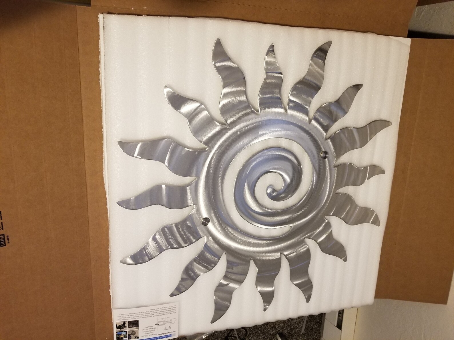 Sun Metal Wall Art Many Sizes Unique Sun Wall Hanging Metal - Etsy