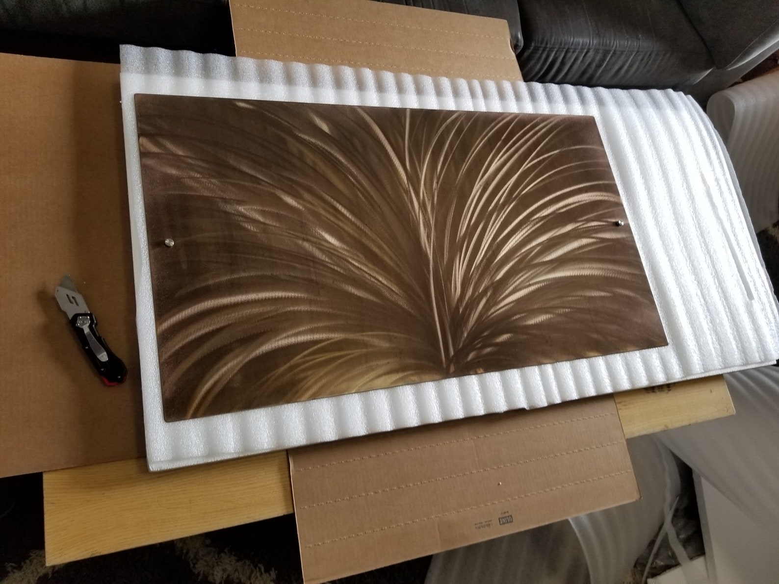 Abstract Rustic Metal Wall Art Large Painting Wall Decor Home - Etsy