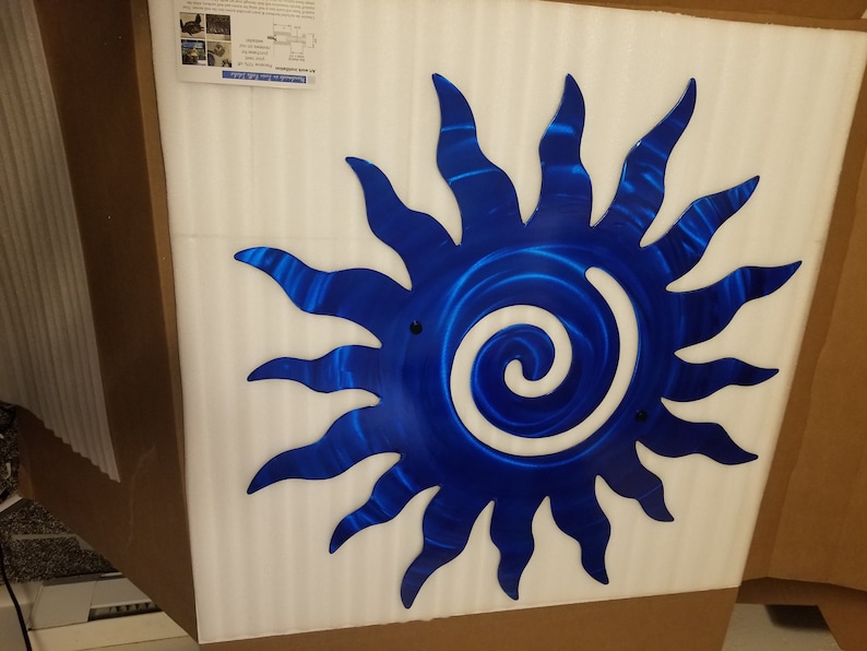 Sun Metal Wall Art Decoration Large Tribal Sun Tribal Art - Etsy