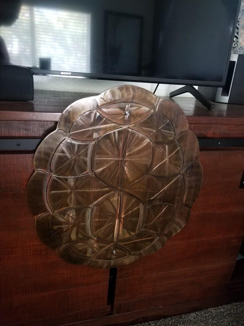 Plasma Cut Sea Turtle Shell Wall Decor ETSY Handmade Metal Art - Etsy