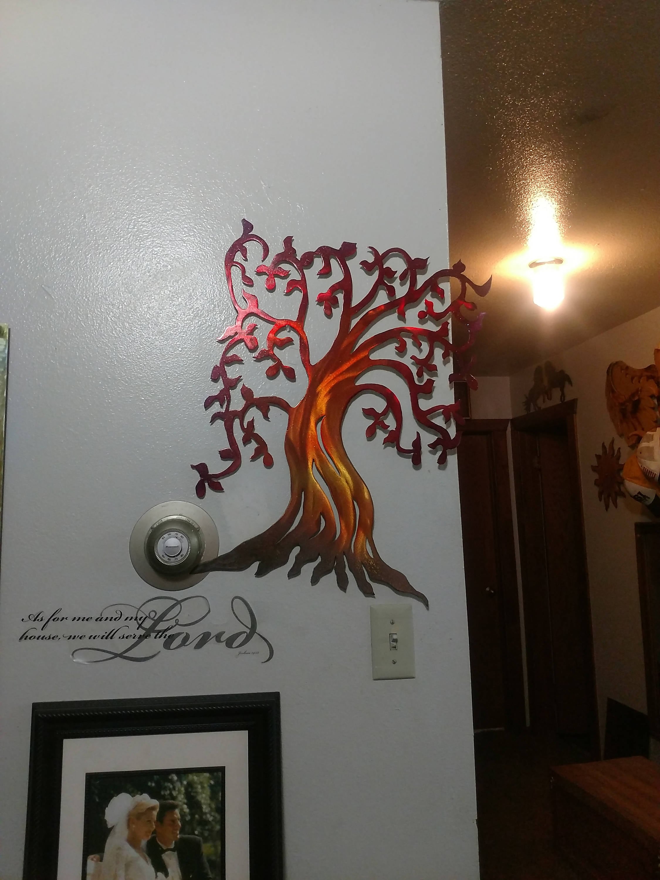 Metal Wall Art Olive Tree / Unique Home Decor Tree of Life / - Etsy