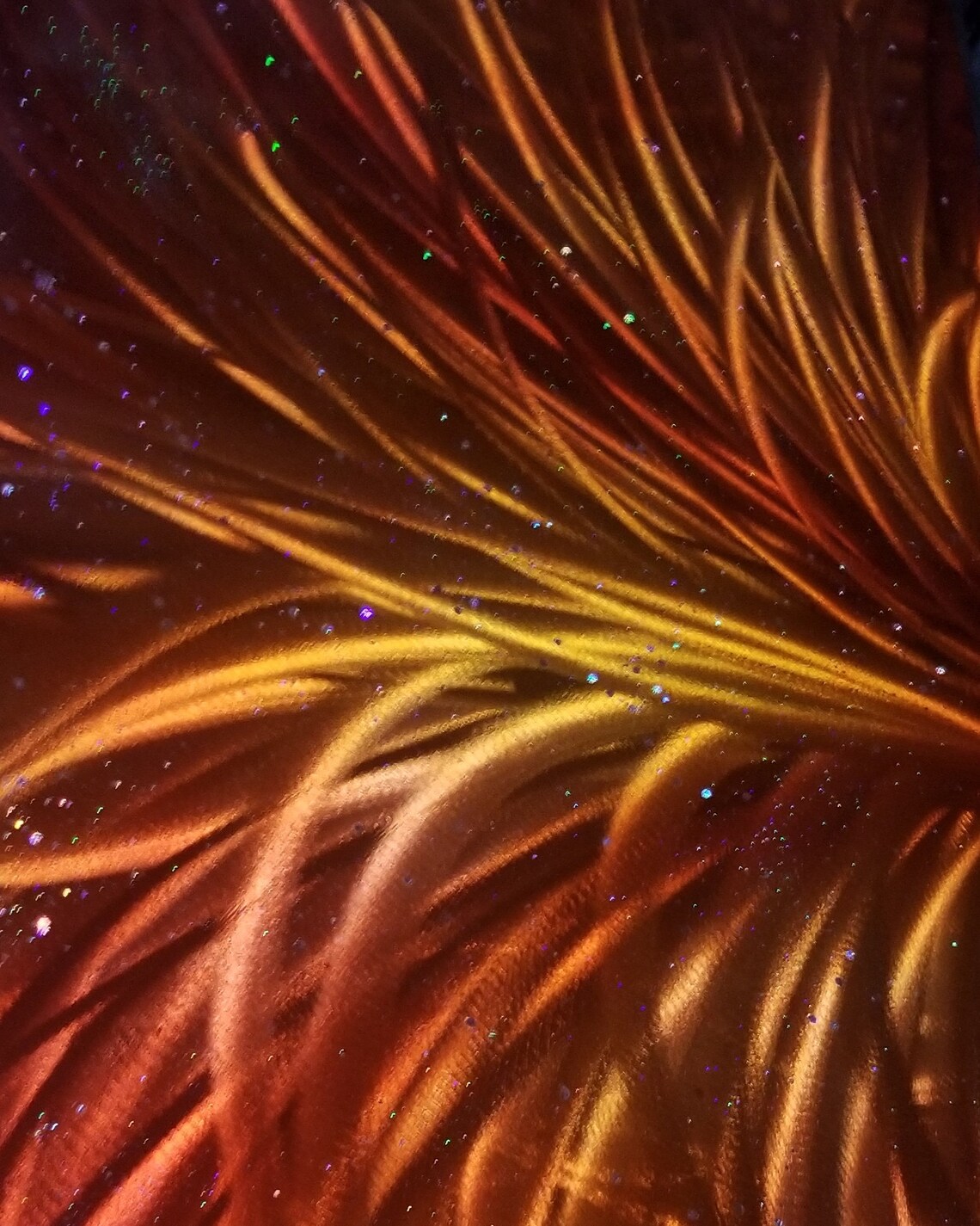 Metal Texture Wall Decor Modern Art, Abstract Trendy Wall Art Luxury ...