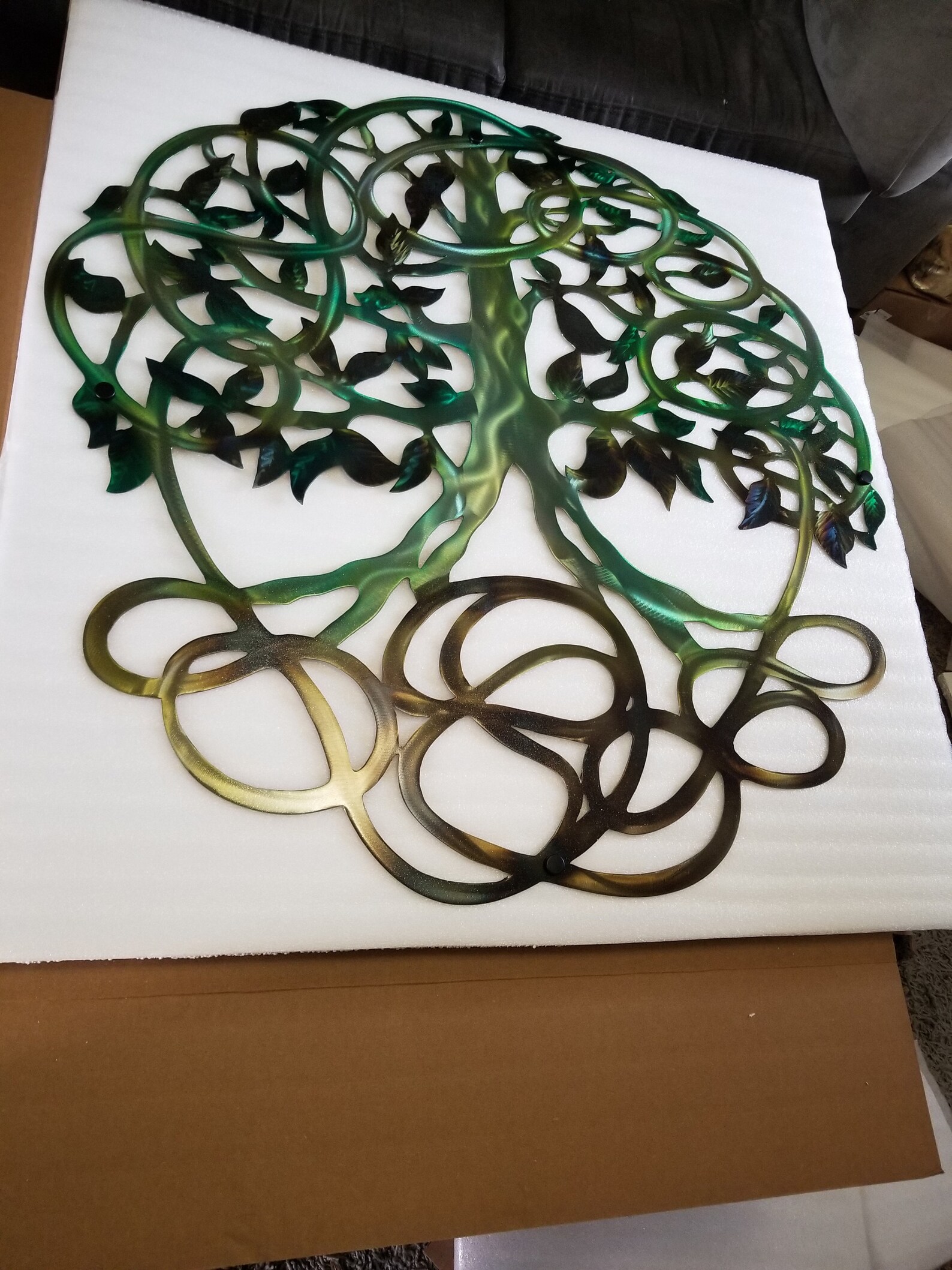 Metal Tree of Life Plasma Cut Handmade Wall Decor Metal Tree - Etsy