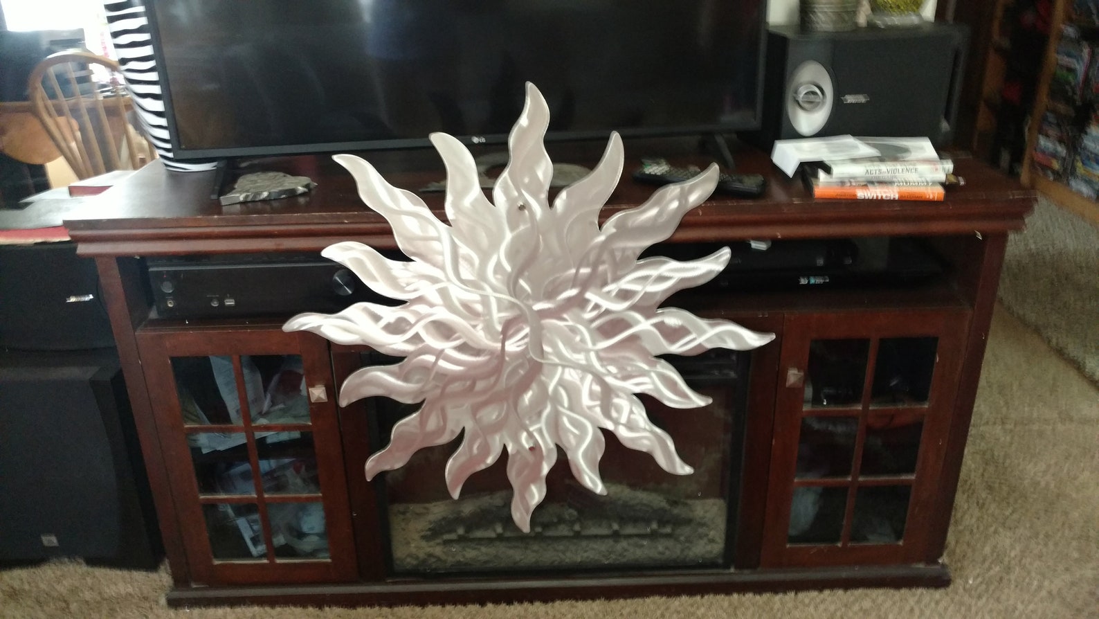 Sun Metal Wall Art Many Sizes Colorful Unique Sun Wall Hanging - Etsy