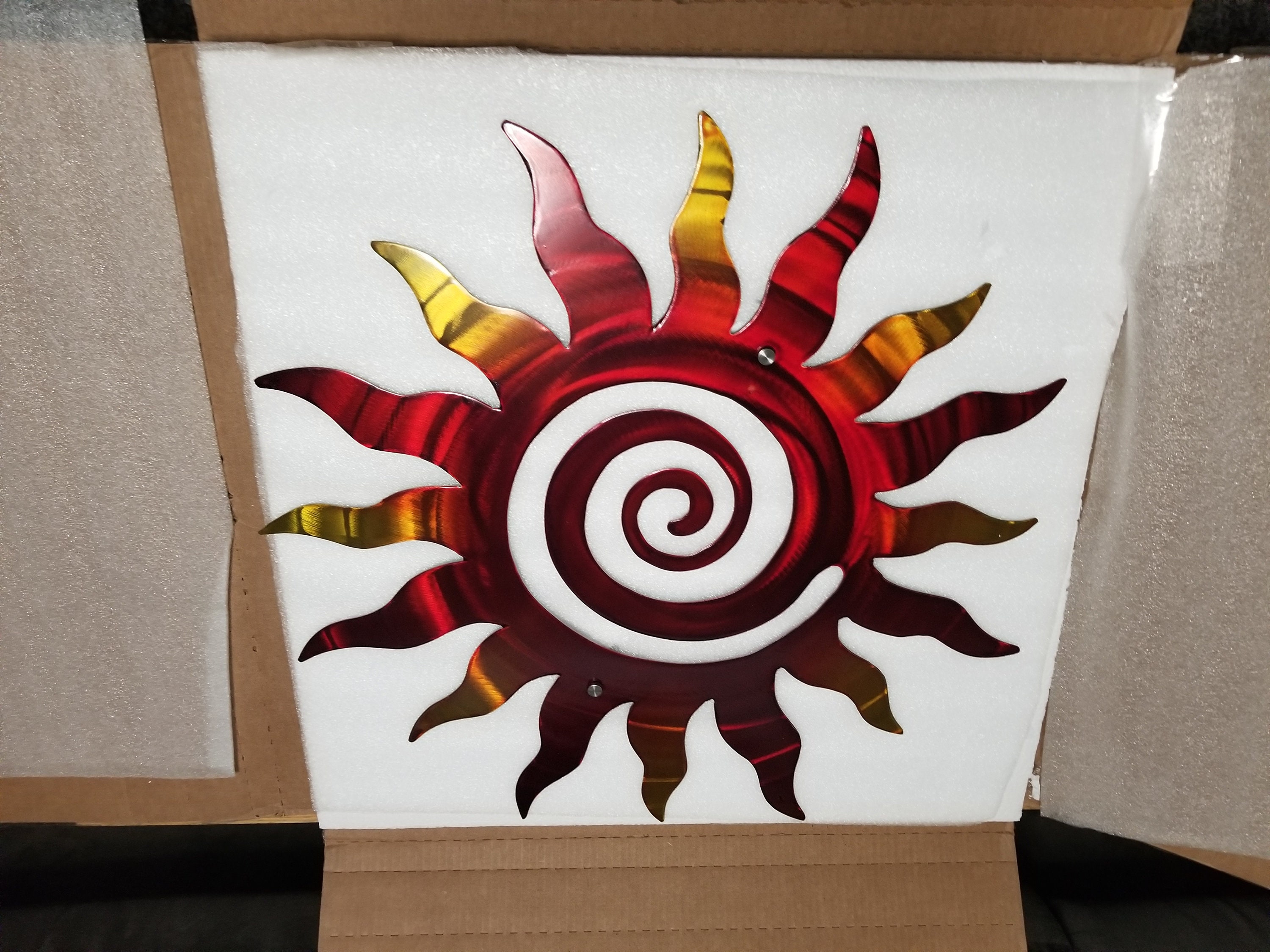 Metal wall sun handmade outdoor Large sun decor unique art | Etsy