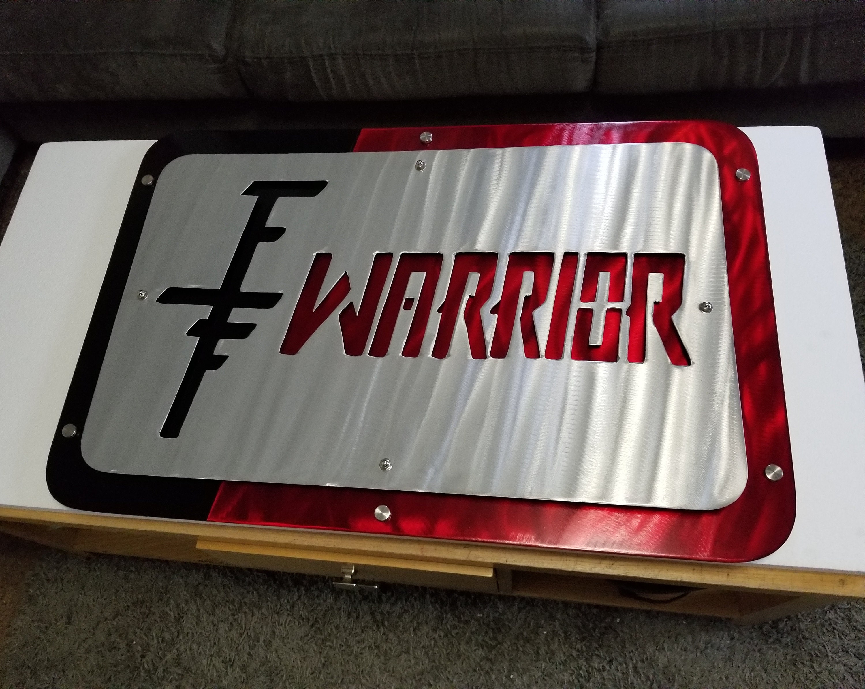 Metal Sign Custom Logo Design Handmade Home Decor Art Work | Etsy