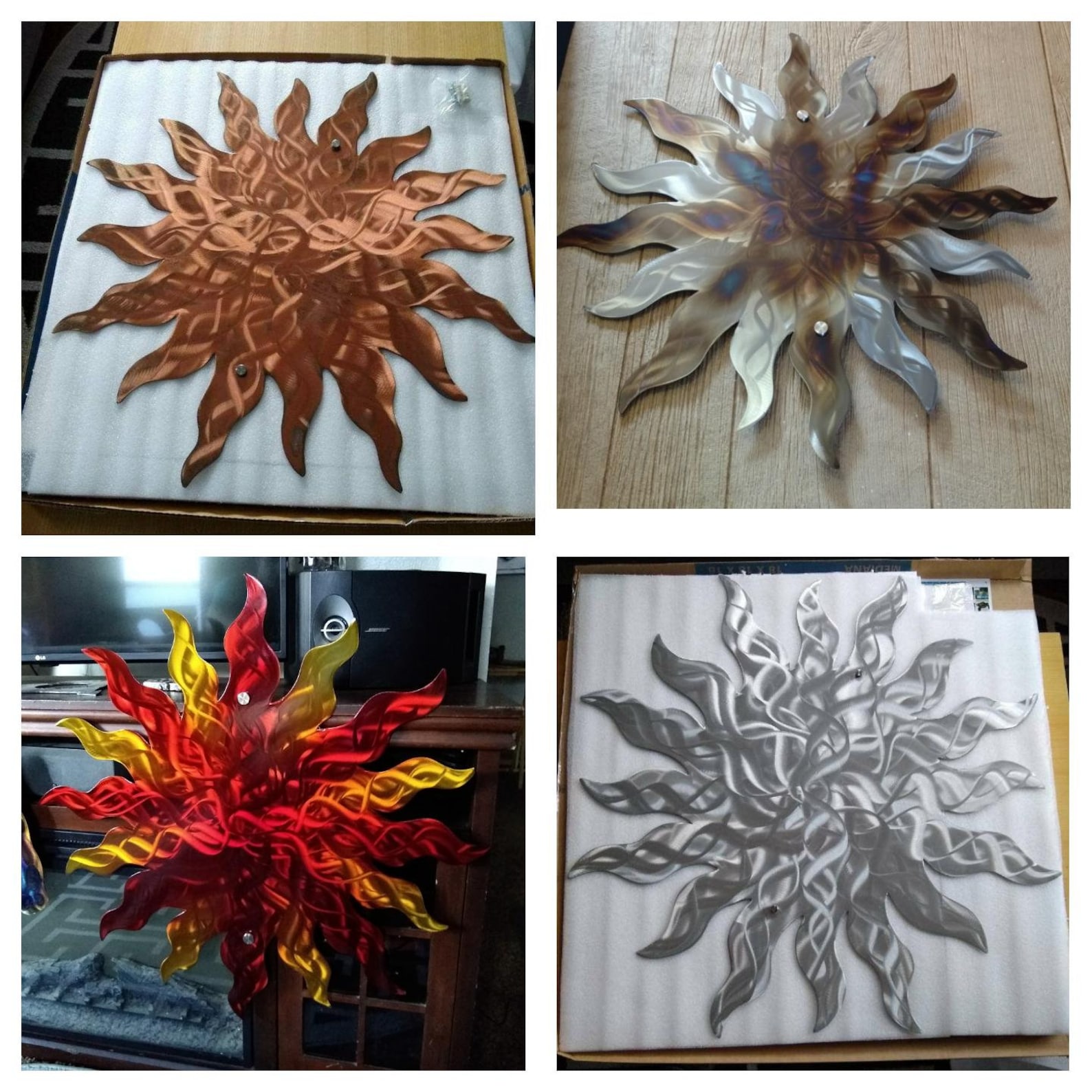 Plasma Cut Sun Metal Wall Art / Wall Decor Sun / ETSY Garden - Etsy