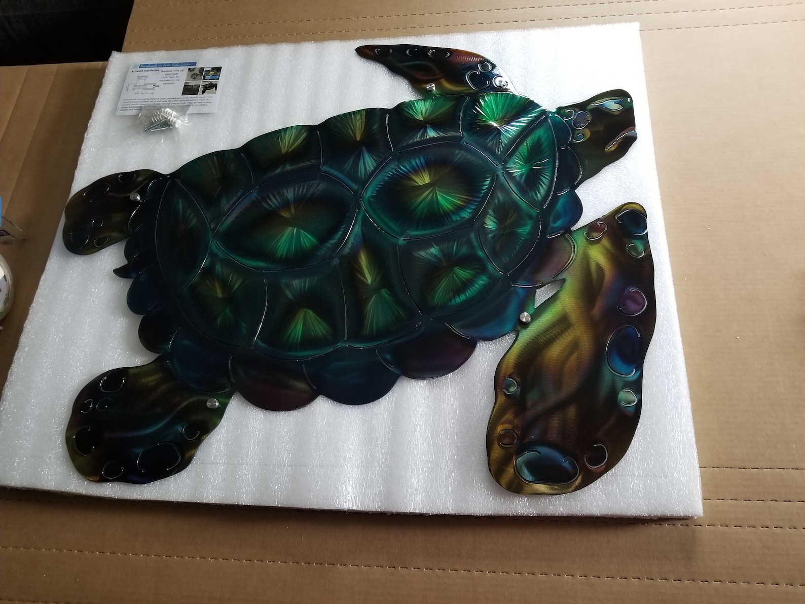 Metal Wall Decor Turtle Metal Wall Art, Home Decor Plasma Cut Turtle ...