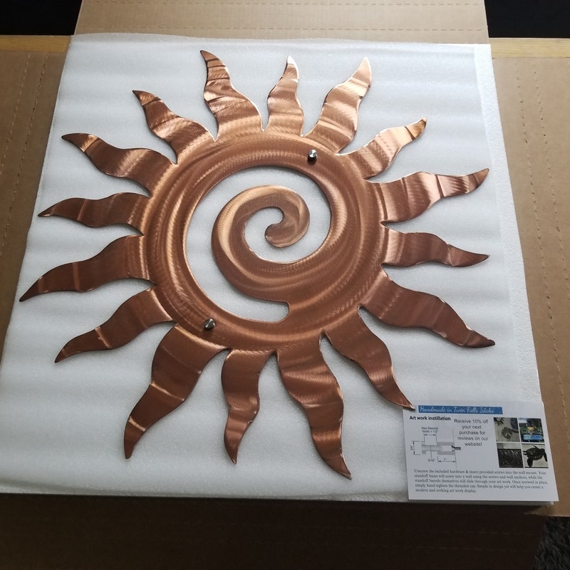 Metal Sun Decor - Etsy