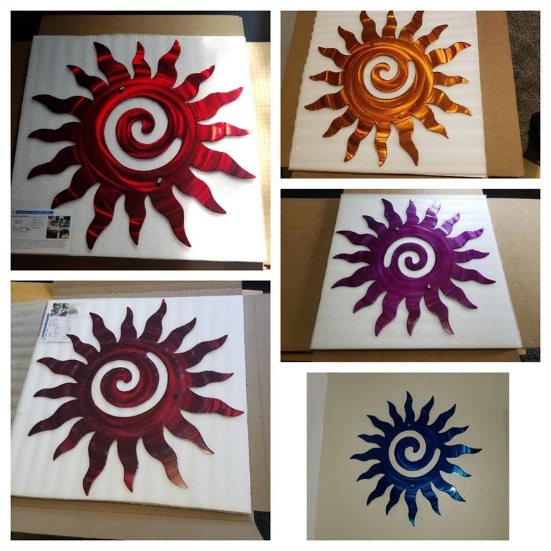 Sun Metal Wall Art Many Sizes Unique Sun Wall Hanging Metal Wall Art ...