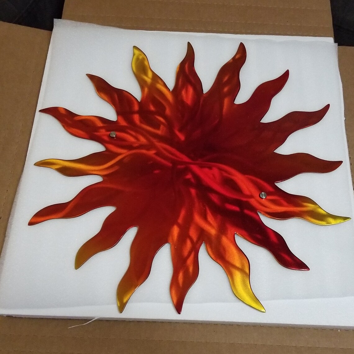 Wall decor Sun Indoor large sun outdoor Wall Decor recycled | Etsy