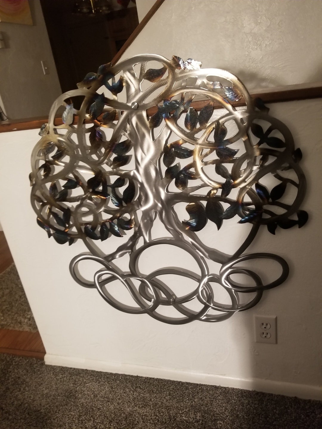 Metal Tree of Life Wall Art Tree of Life Wall Decor Tree of Life Sign ...