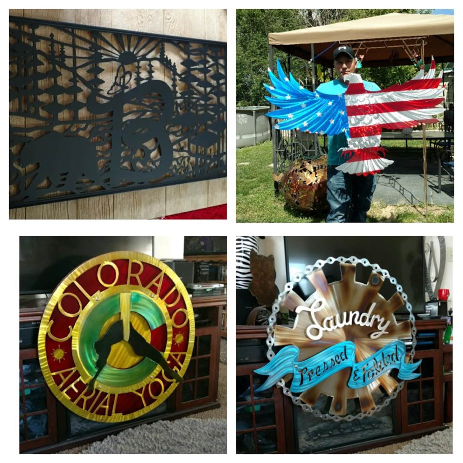 Custom Metal Sign with Your Logo Business signs Indoor | Etsy