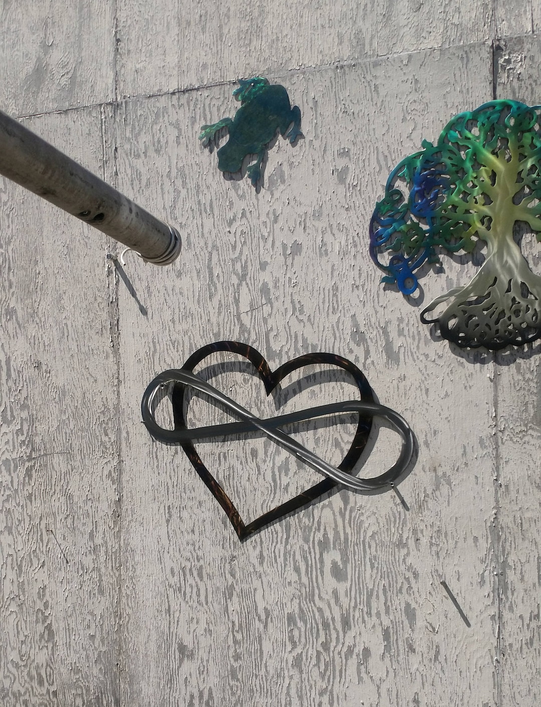 Metal Heart Wall Hanging Gift Home Decor Valentine's Day Gifts Etst ...