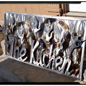 Metal Signs Custom Logo Steel Plasma Cut Design - Handmade Unique Home ...
