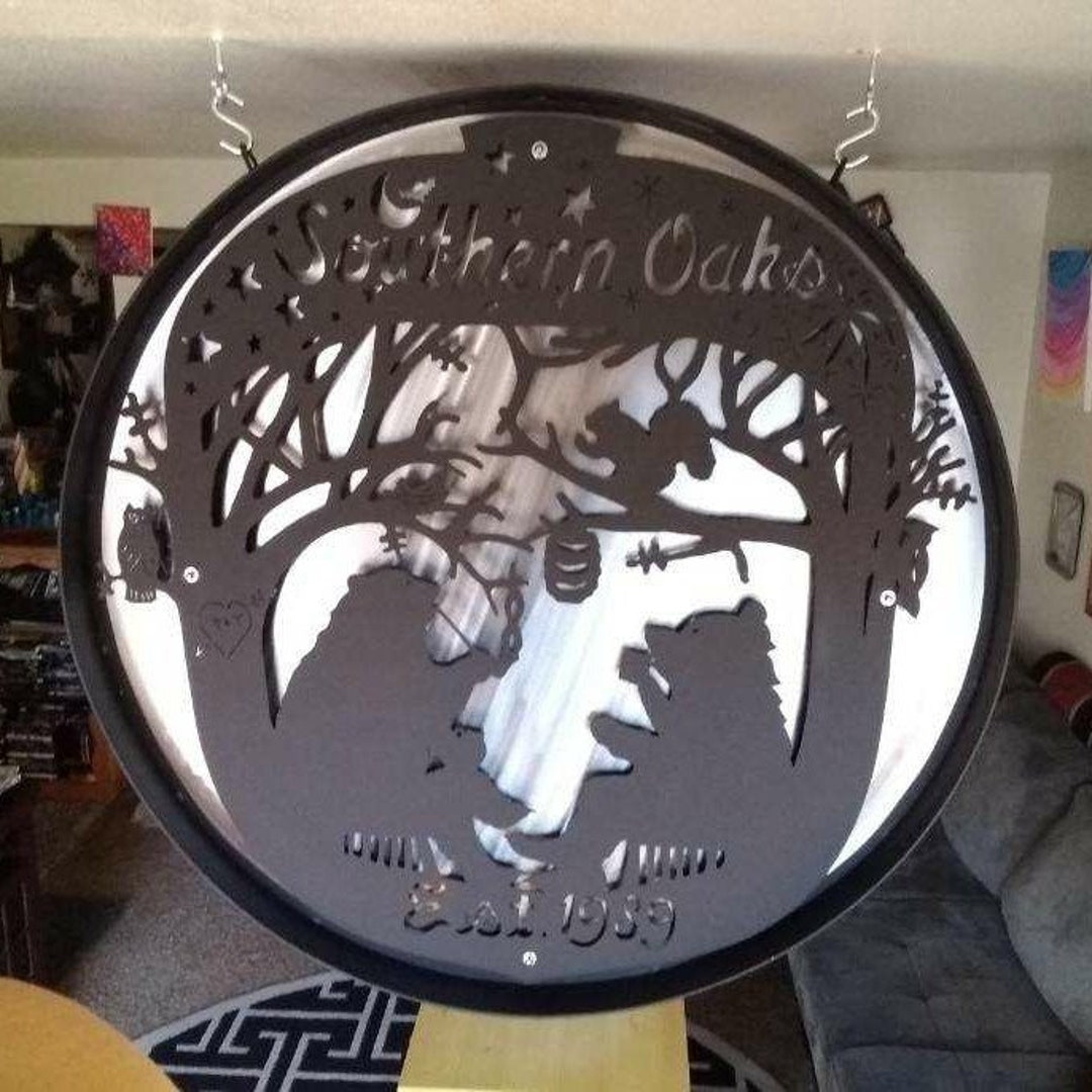 Metal Signs Custom Logo Steel Plasma Cut Design - Handmade Unique Home ...