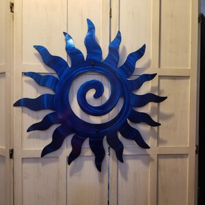 Metal Wall Art Sun ETSY Handmade Wall Decor Copper Metal Sun, Plasma ...