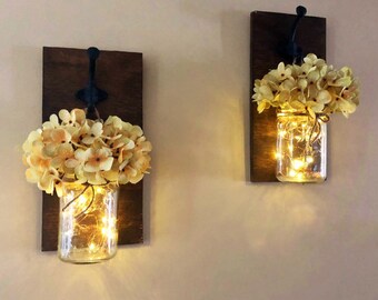 Rustic sconces | Etsy