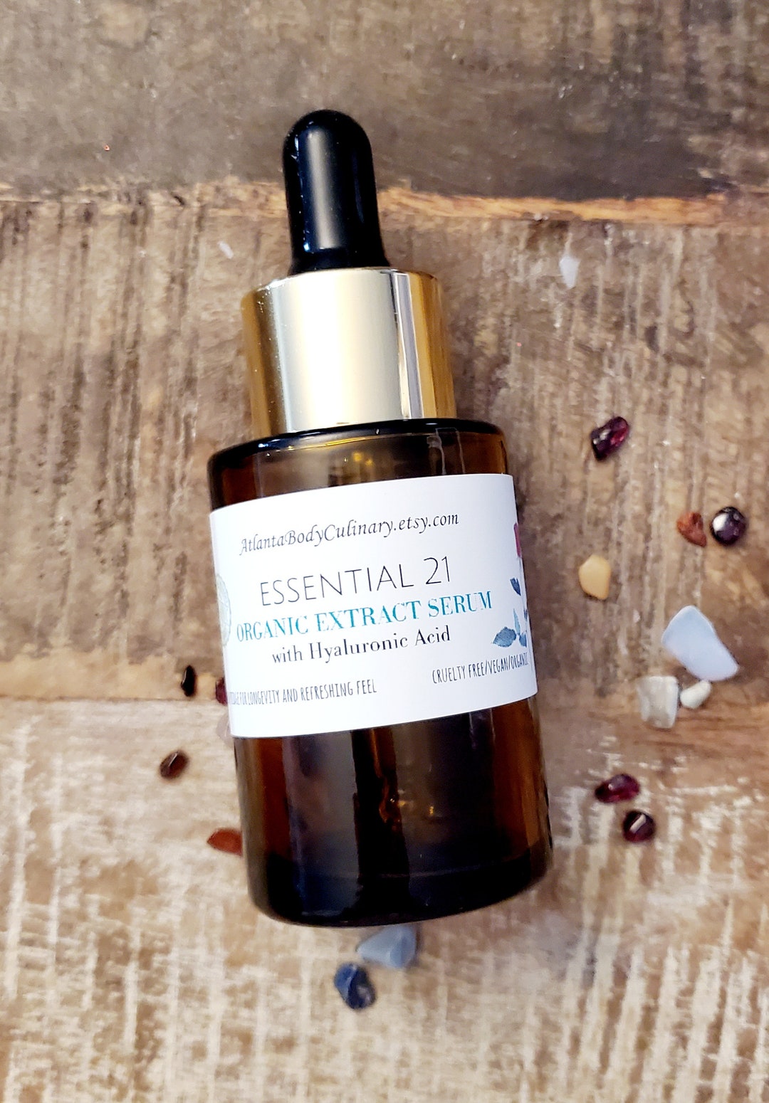 Essential 21 Hyaluronic Acid Serum Organic Anti Aging Serums Skin ...