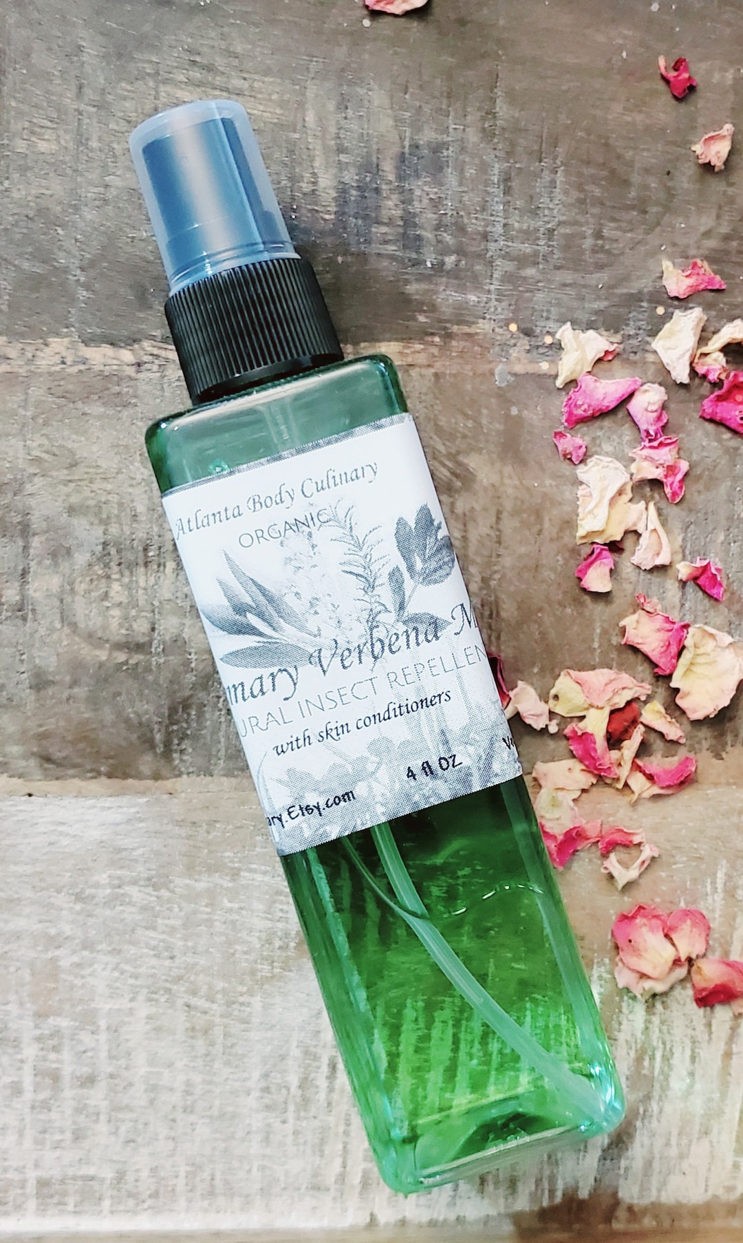 Rosemary Verbena Mint Organic Bug Spray Vegan Bug Spray Organic Bug ...