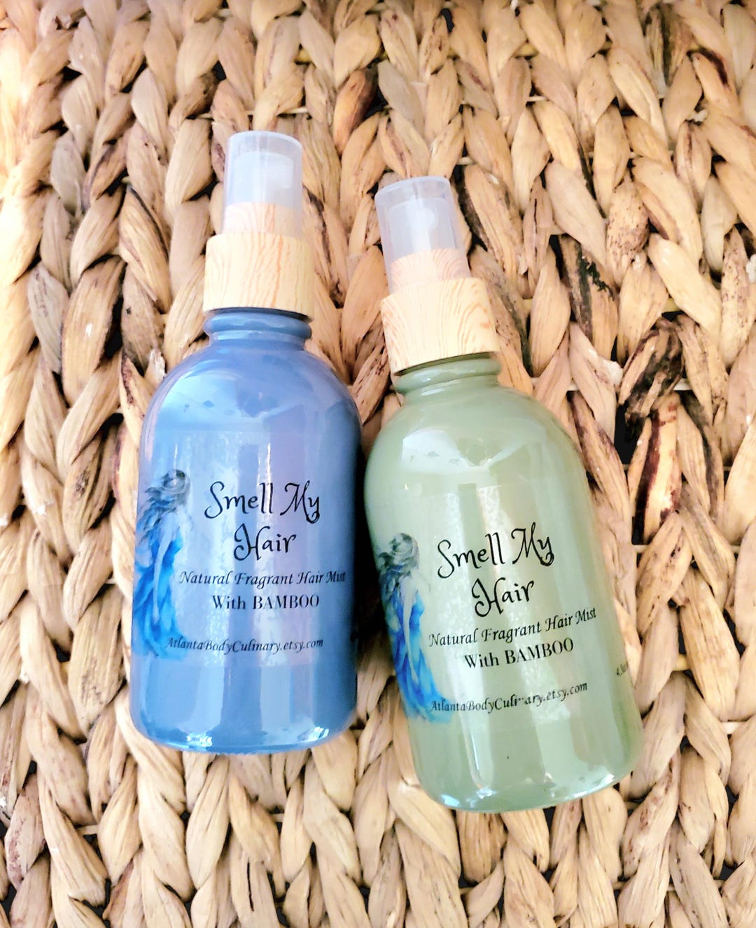 Bamboo Hair Mist Hair Fragrance Natural Biotin Hair Spray Scented Non ...