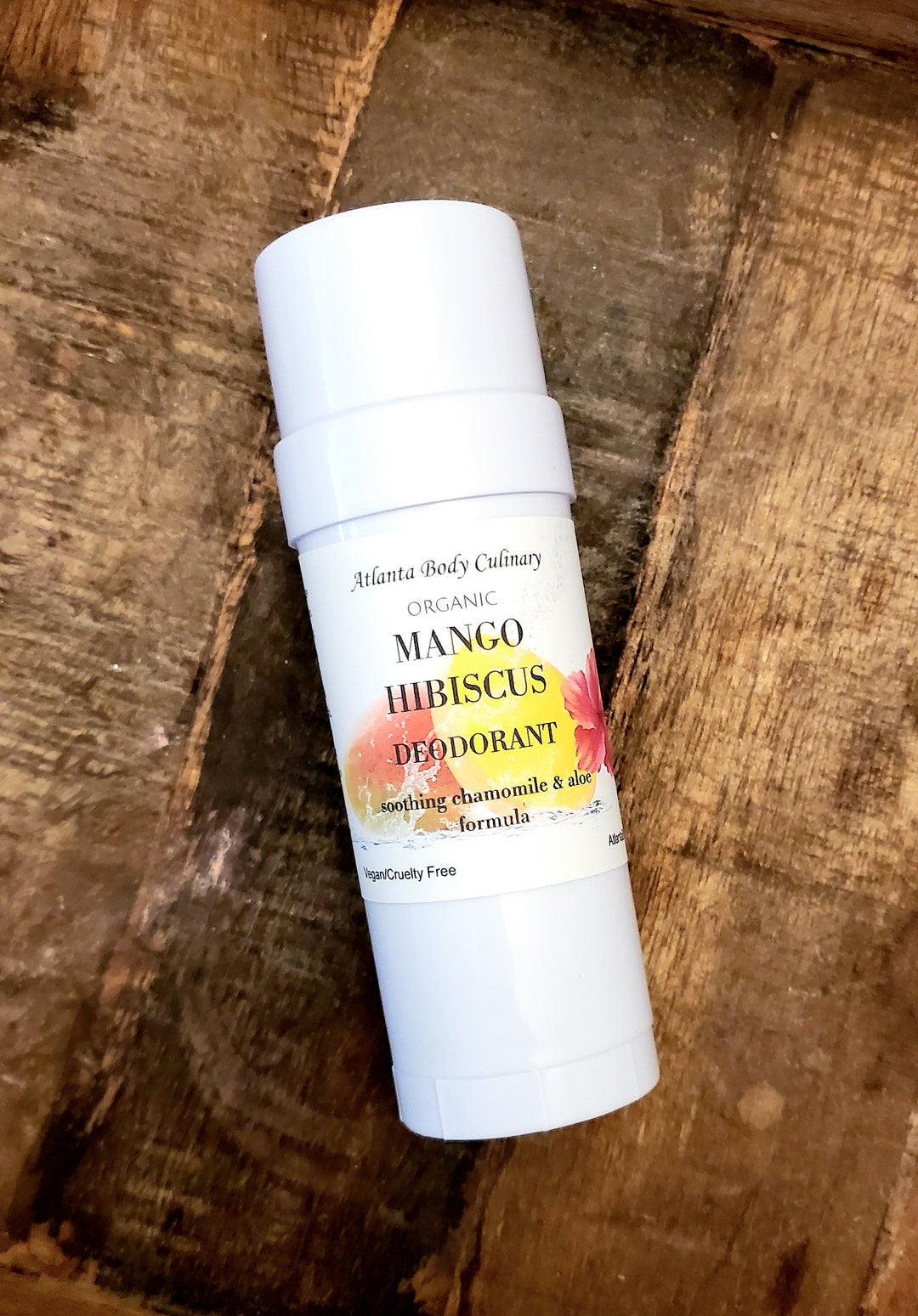 Mango Hibiscus Organic Deodorant 4 Oz Chamomile Deodorant Organic Mango ...