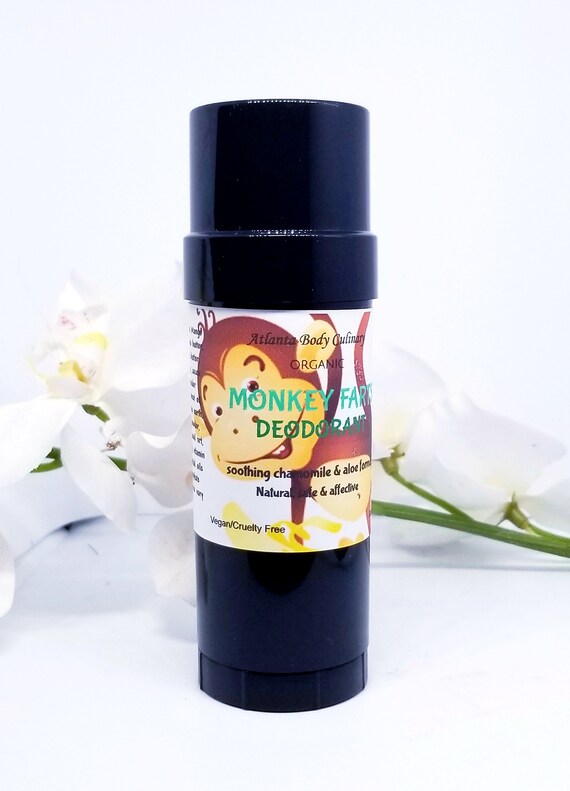 Monkey Farts organic deodorant 4oz deodorant vegan Monkey | Etsy