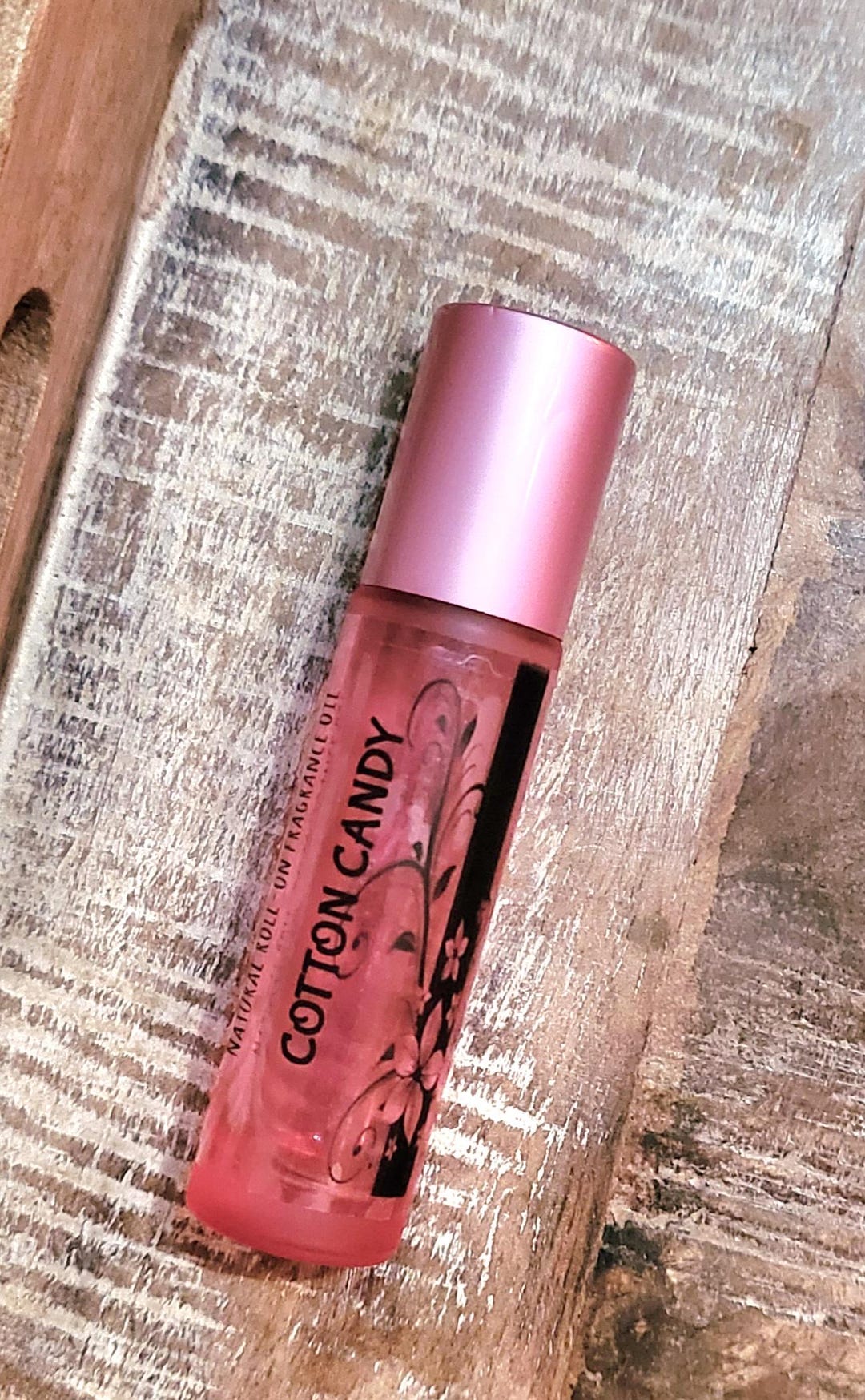 COTTON CANDY Frosted Pink Roll on Fragrances Natural Roll on Perfumes ...