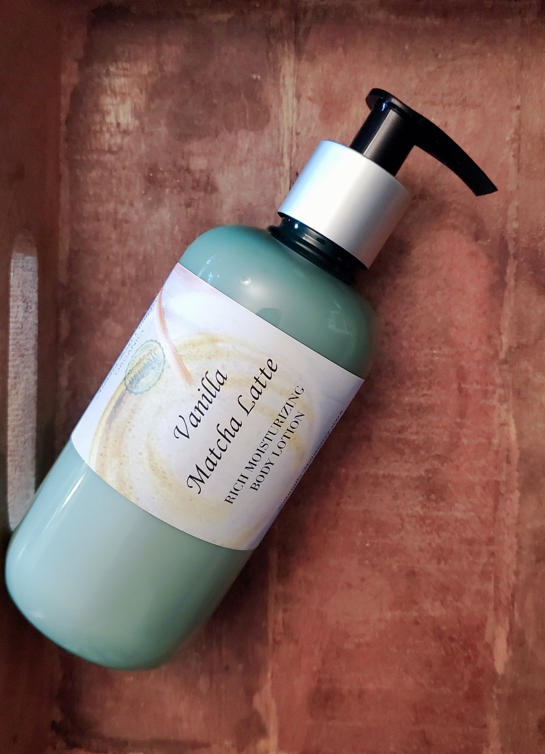 Lotion Vanilla Matcha Latte 8 Oz Hemp, Monoi & Jojoba Body Lotion ...