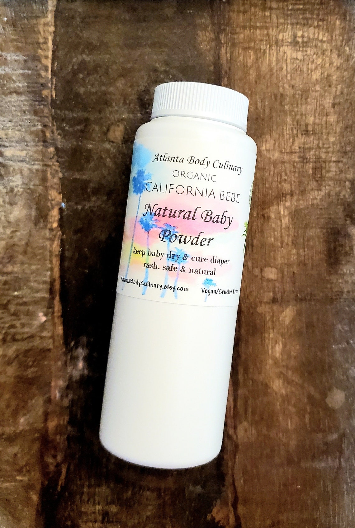 Organic Baby Powder Vegan Baby Powder Natural Baby Powder - Etsy