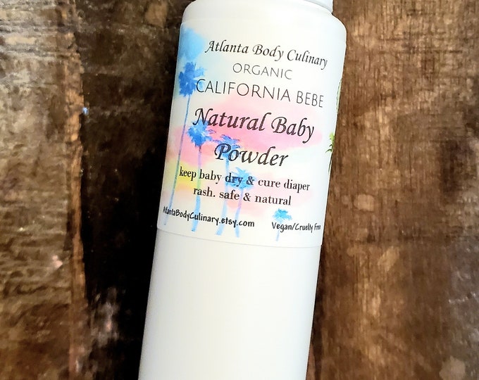 Organic Baby Powder Vegan Baby Powder Natural Baby Powder Organic ...