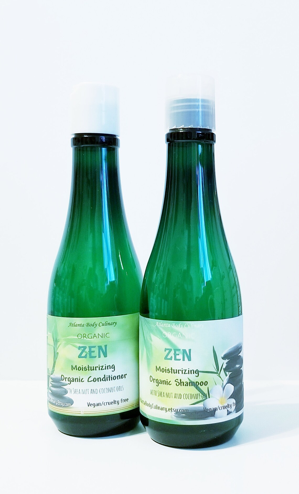ZEN set Organic shampoo organic conditioner vegan shampoo | Etsy