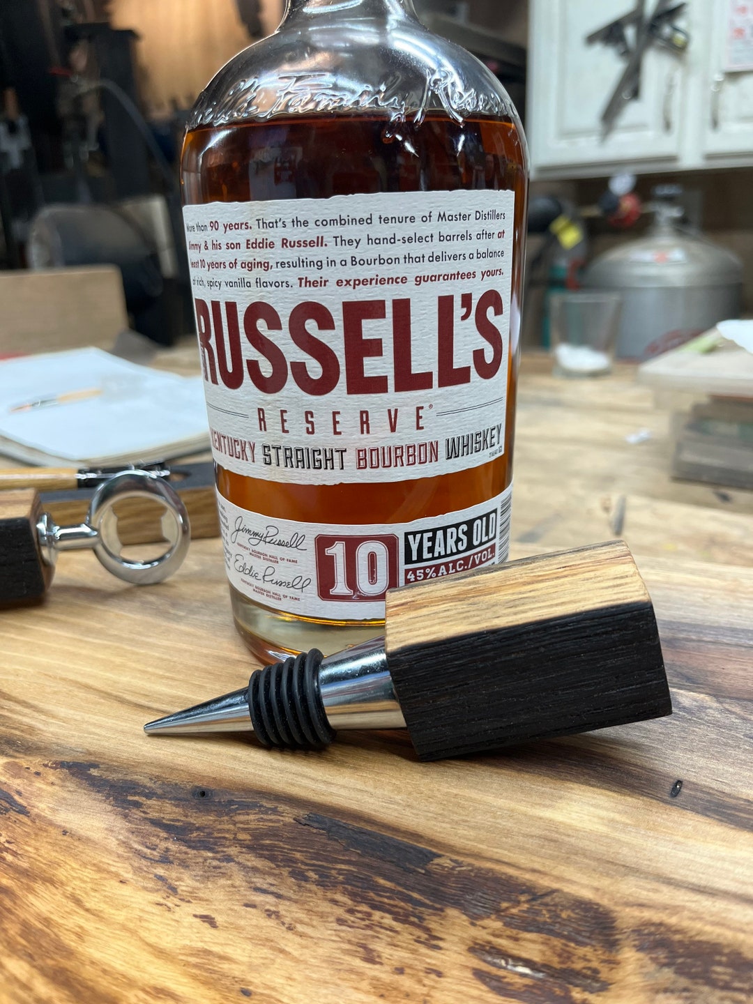 Whiskey Stave Bottle Stopper - Etsy