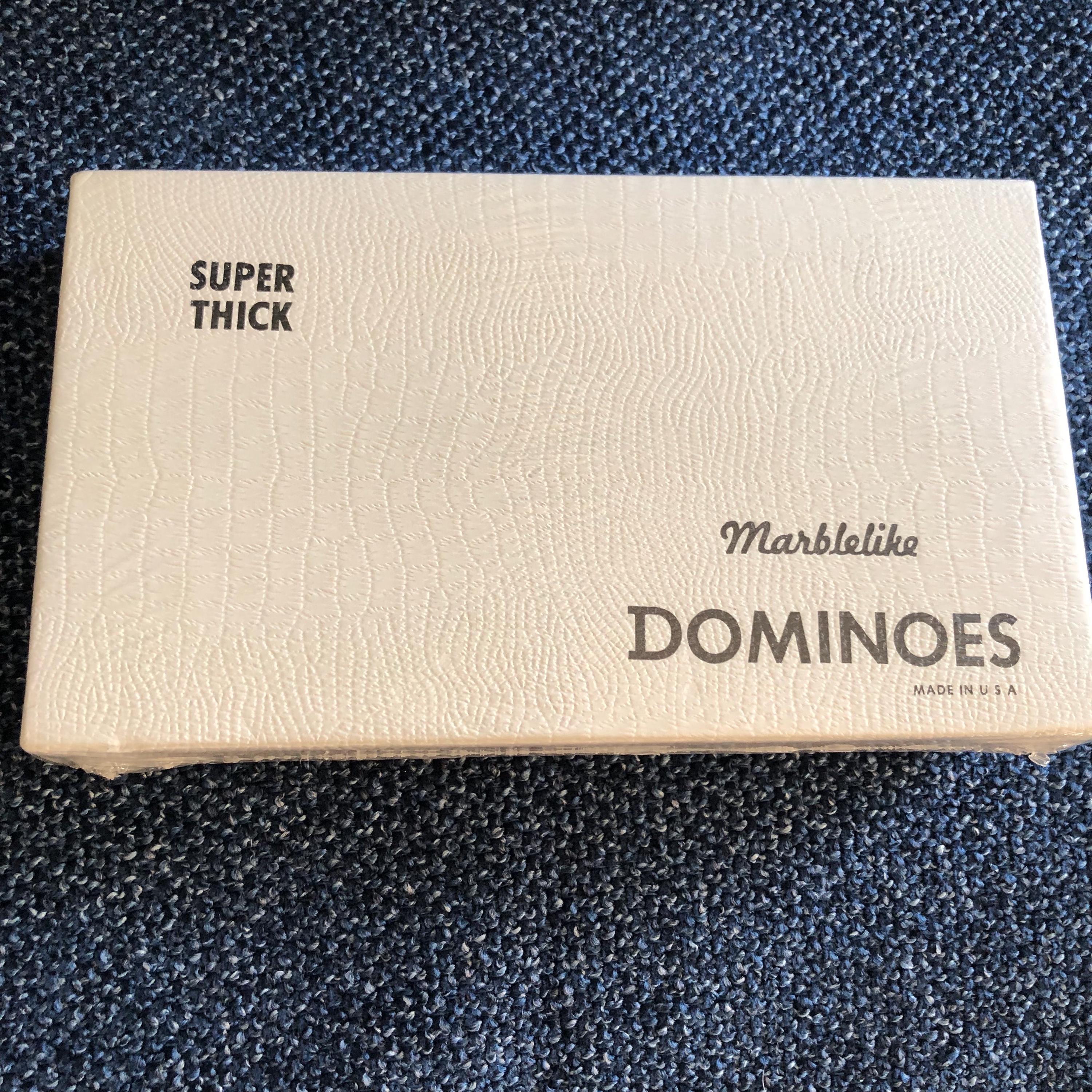 NEW in Box Super Thick 816 GREEN Puremco Marblelike Vintage Dominoes ...