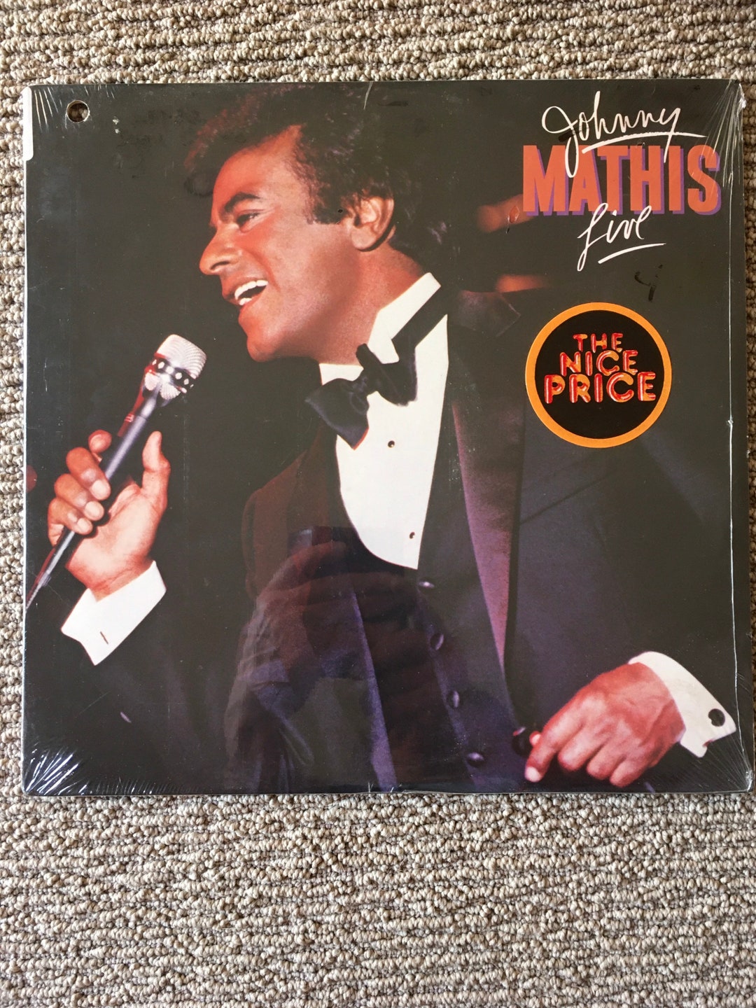 Johnny Mathis, ‘johnny Mathis Live’ Vinyl LP, Stereo, Sealed LP! New ...