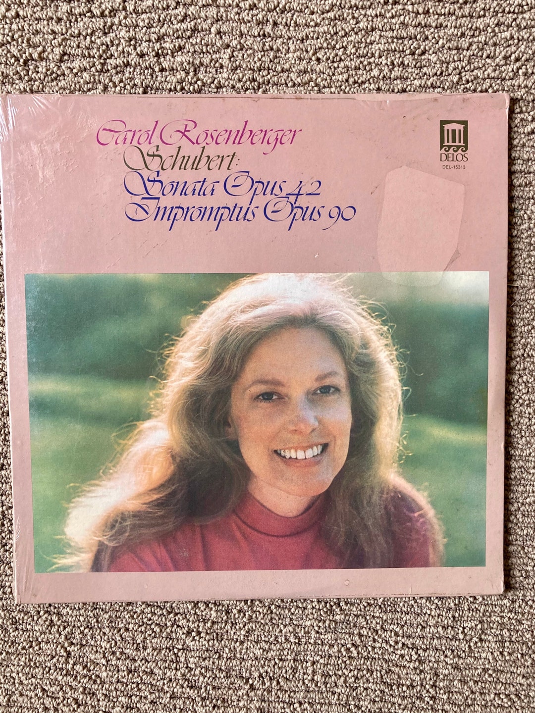Carol Rosenberger, Schubert: Sonata Opus 42, Impromptus Opus 90, 1973 ...