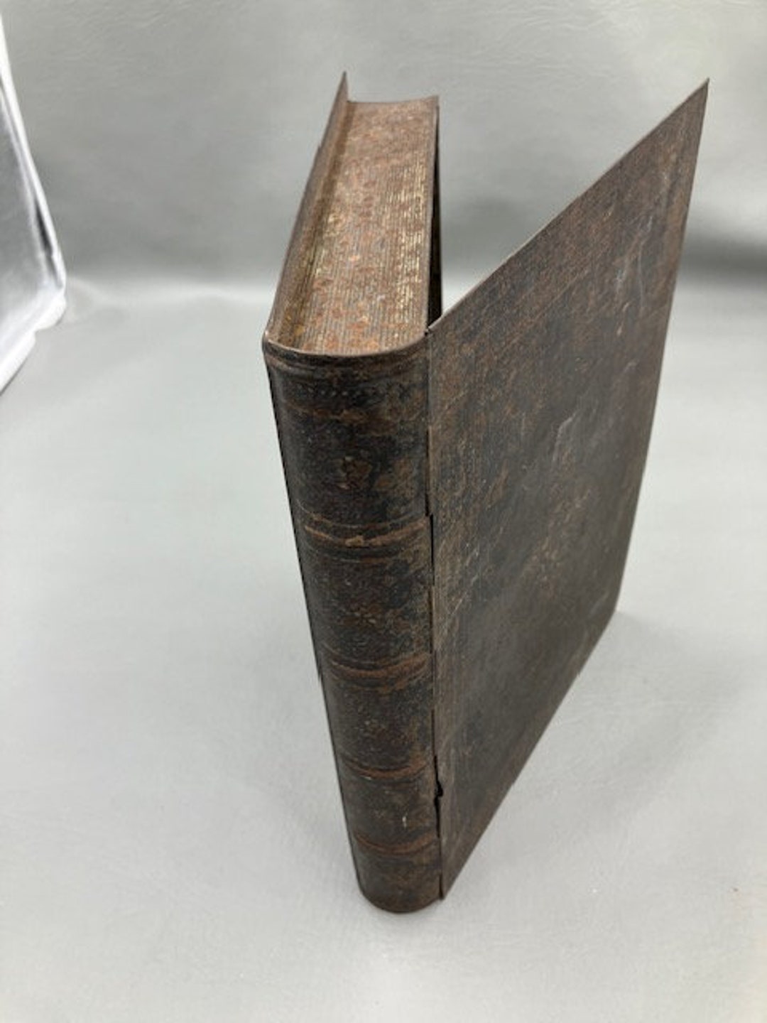 Book-shaped Metal Storage Box for Cards and Photos, Vintage - Etsy