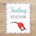 Fueling Station Sign, Jet Fuel, Airplane Party Decor, Rally Car ...
