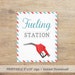 Fueling Station Sign, Jet Fuel, Airplane Party Decor, Rally Car ...
