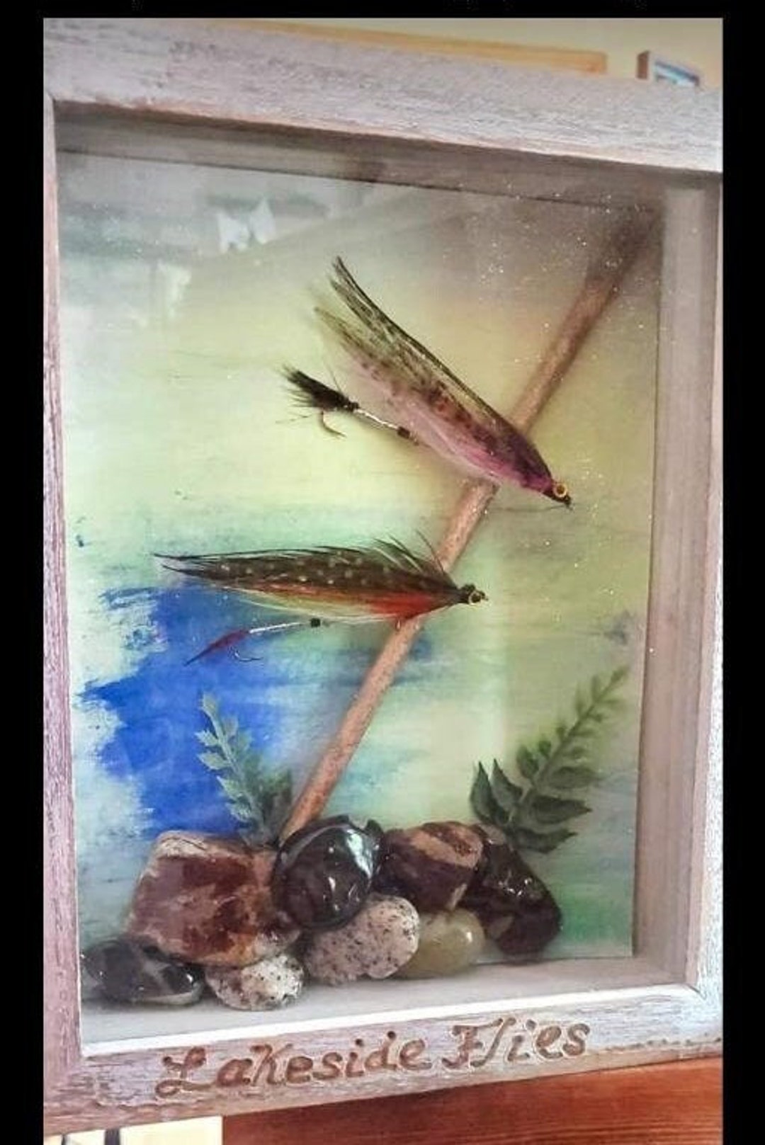 Maine Streamer Shadow Box Rangeley Style Streamers Trolling Streamers ...