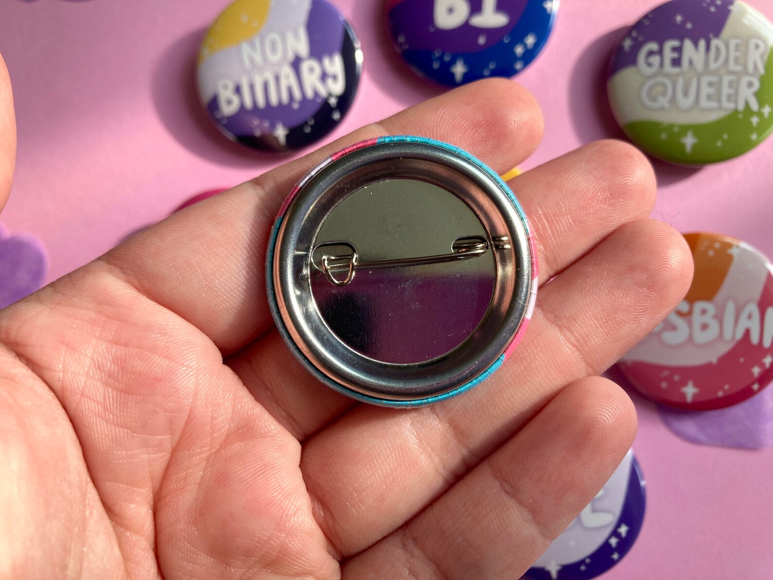 LGBTQ Identity Pins Pride Flag Buttons - Etsy