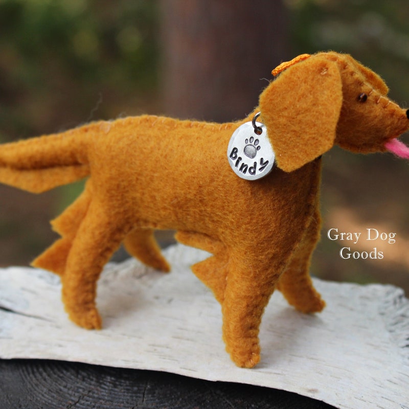 Felt Golden Retriever - Etsy