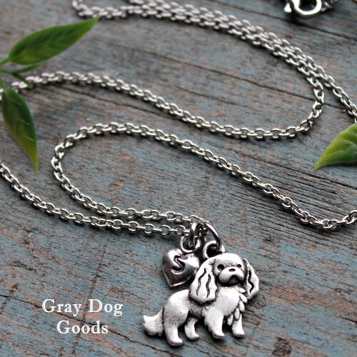 Cavalier King Charles Spaniel Dog Charms | Etsy
