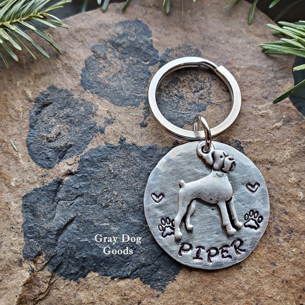 Boxer Dog Ring - Etsy