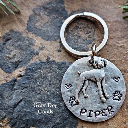 German Shorthaired Pointer Key Chain GSP Key Ring German - Etsy