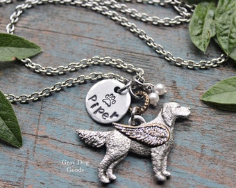 English Setter Necklace - Etsy