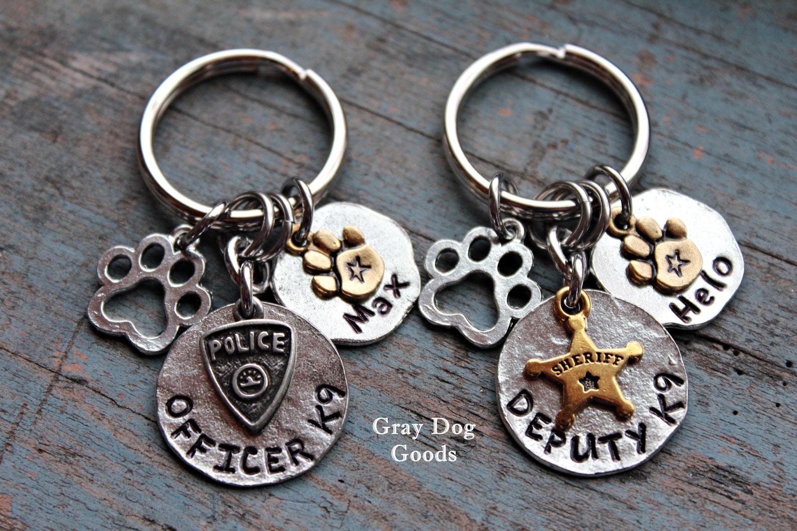 Deputy K9 Key Chain K9 K9 Unit Fallen K9 Memorial Deputy - Etsy